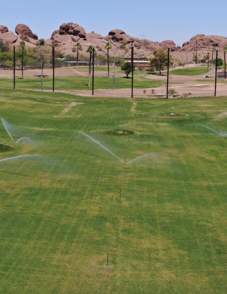 Toptracer Driving Range – Grass Clippings | Rolling Hills